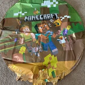 Party Supplies | Minecraft Character Balloons Assorted Helium And Latex ...